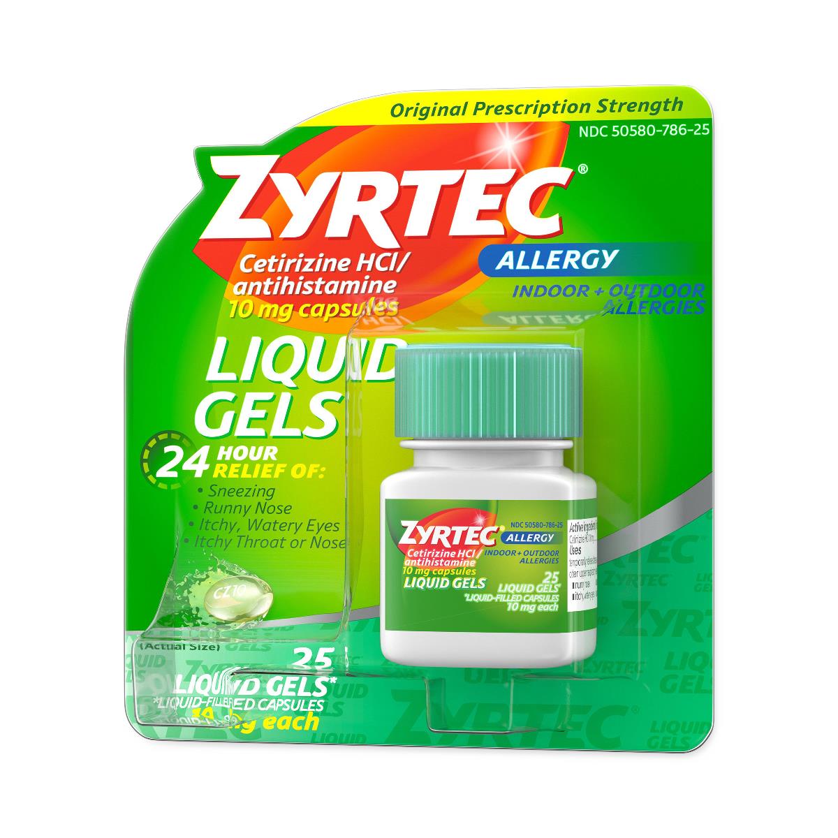 Zyrtec 24-Hour Allergy-Relief Medication | Medline