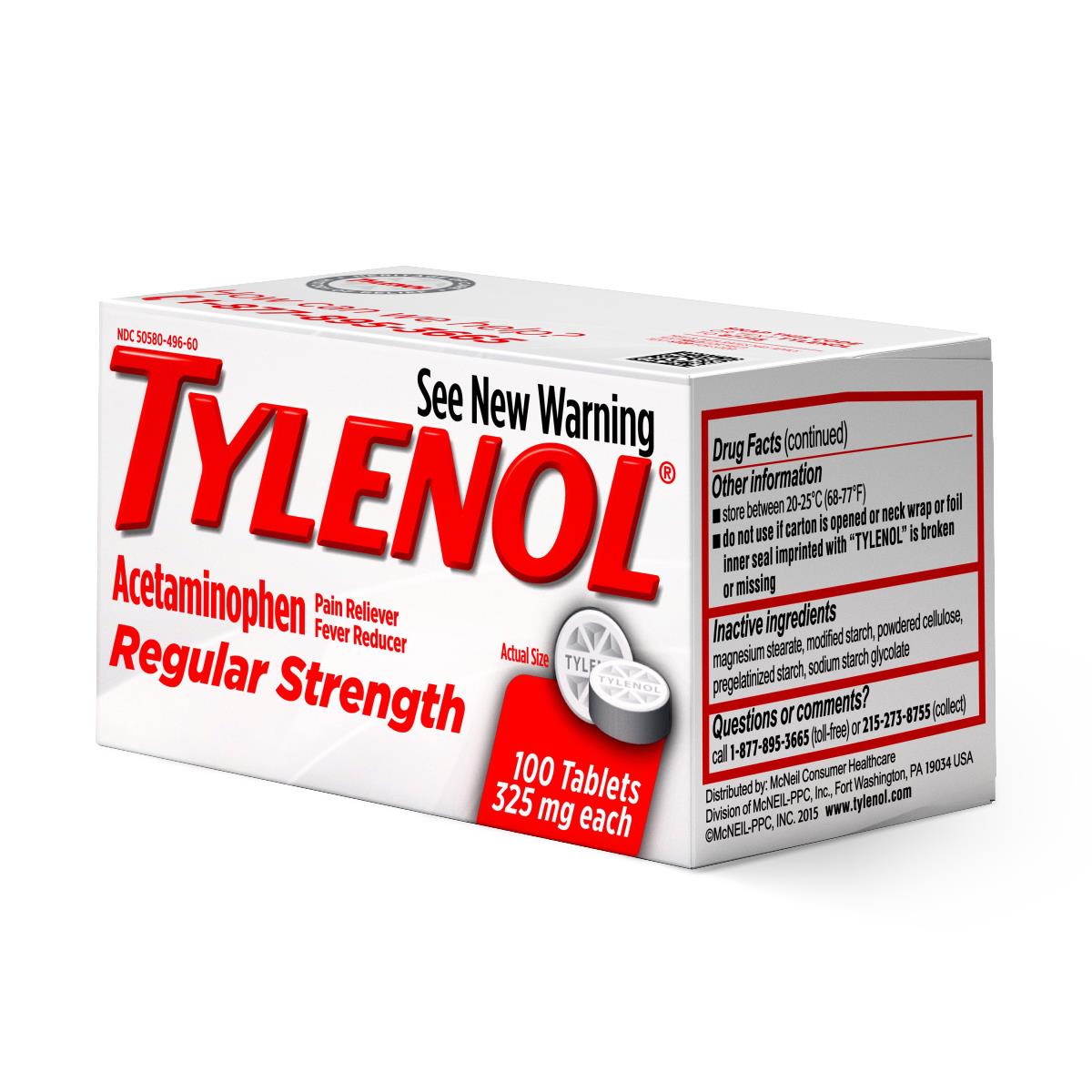 Tylenol Regular-Strength Tablets | Medline