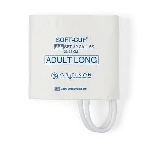 CRITIKON SOFT-CUF Blood Pressure Cuffs with 2-Tube DINACLICK Connector ...