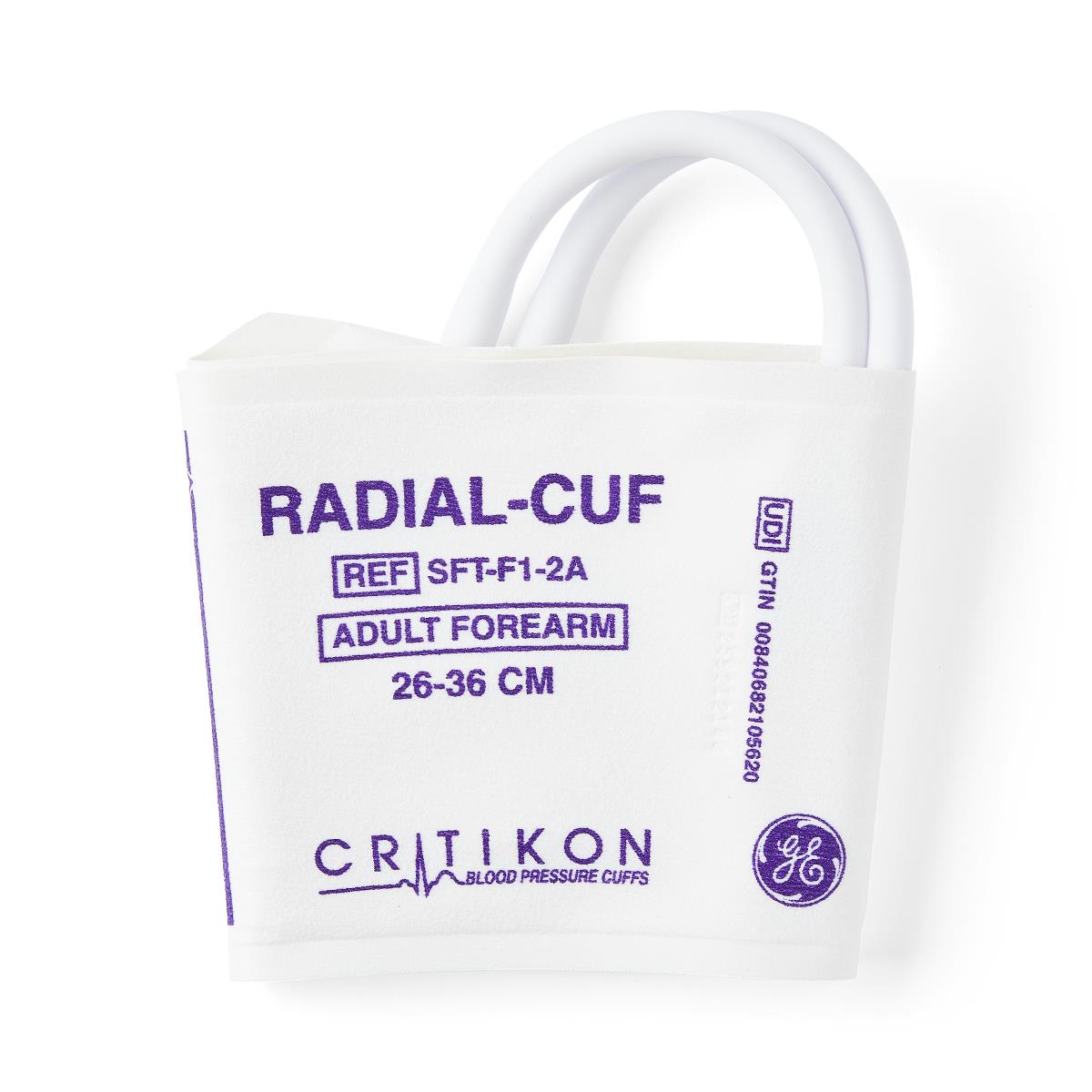 CRITIKON RADIAL-CUF Blood Pressure Cuffs with 2-Tube Connector | Medline
