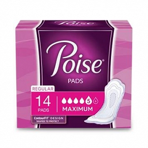 Poise Maxi Pads with Side Shields | Medline Industries, Inc.