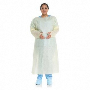 Over-The-Head Tri-Layer Isolation Gowns | Medline Industries, Inc.