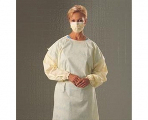 AAMI Level 1 SMS Lightweight Isolation Gowns with Elastic Wrists ...