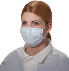 Fluidshield Level 3 Fog-Free Surgical Masks | Medline