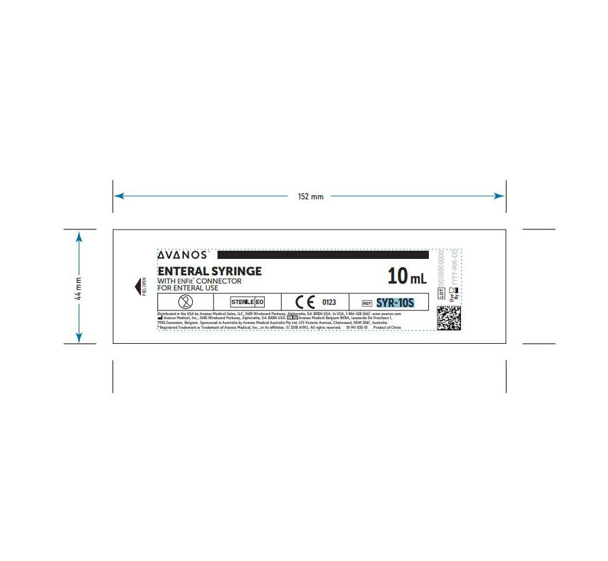 Enteral Syringe with ENFit Connectors | Medline
