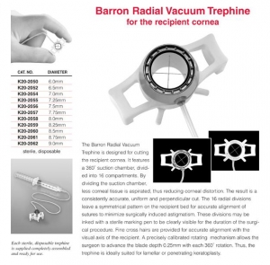 Katena Barron Radial Vacuum Trephine with Punches | Medline Industries ...