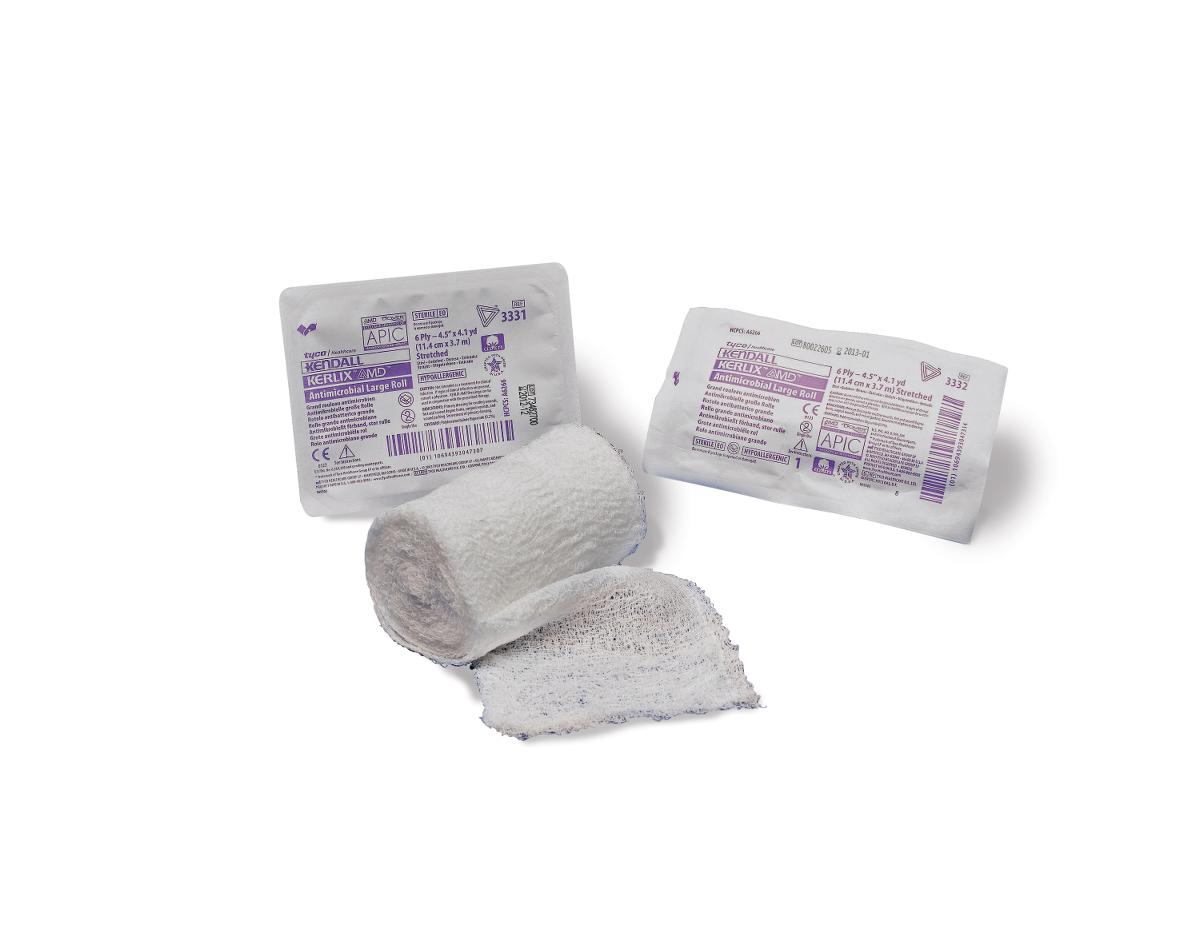 Kerlix AMD Antimicrobial Bandage Rolls | Medline