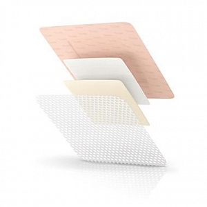 3M Tielle Essential Border Adhesive Foam Dressing | Medline Industries ...