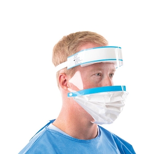 Tyvek Expander Face Shield from Key Surgical | Medline Industries, Inc.