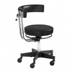 Exam Stool 5300 Series with Upholstered Backrest | Medline Industries, Inc.
