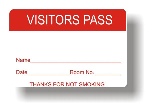 Visitor Pass Labels | Medline