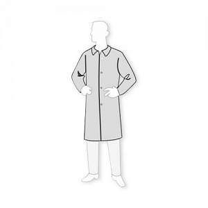 ProGard Lab Coats with Collar and Snap Closures | Medline Industries, Inc.