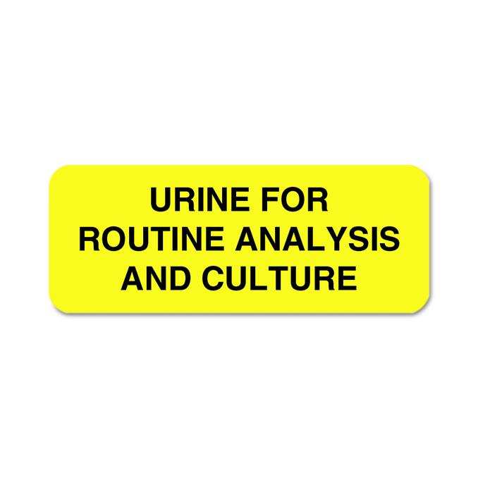 Centurion Urine Analysis Labels | Medline