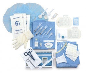 Owens and Minor Central Line Dressing Kits | Medline