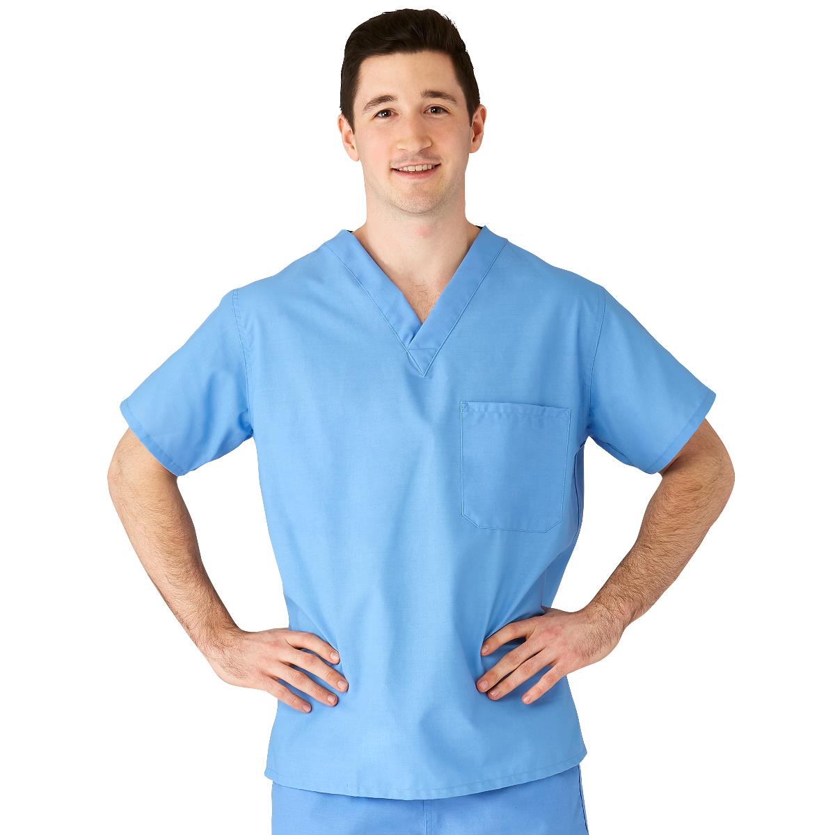 610 AngelStat Ceil Scrub Tops with Angelica Color Coding | Medline
