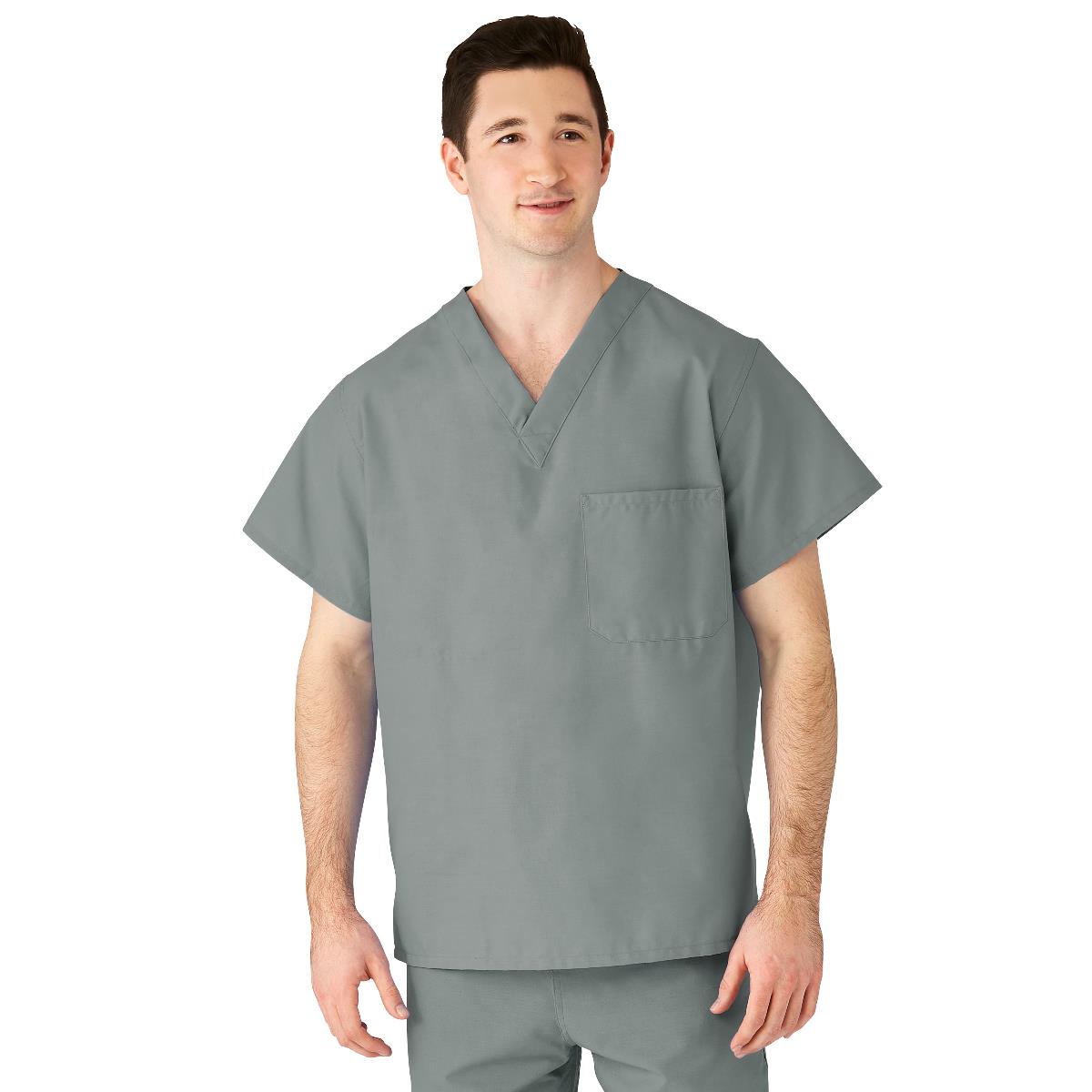 AngelStat Style 610 Reversible 2-Pocket Scrub Tops with Angelica Color ...