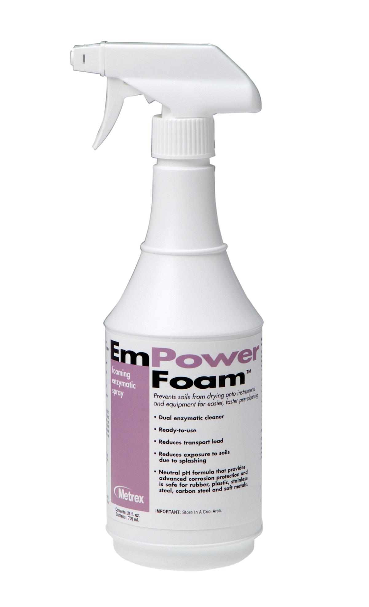 Empower Enzymatic Spray Foam Cleaners | Medline
