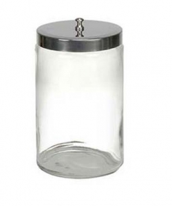 Glass Sundry Jar with Metal Lid | Medline Industries, Inc.