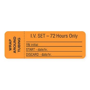 Briggs Healthcare "IV Set Change" Labels | Medline Industries, Inc.