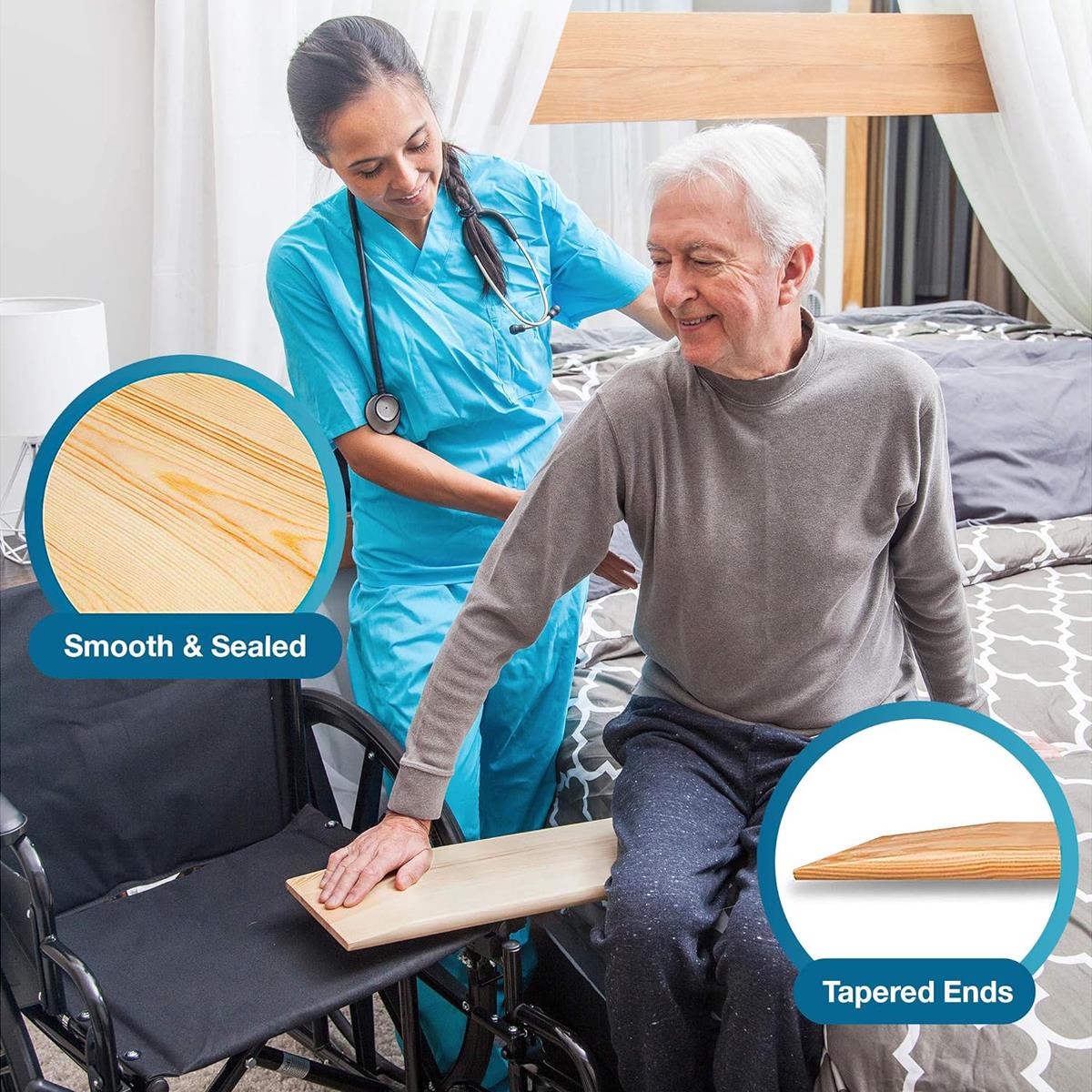 DMI Deluxe Wood Transfer Boards | Medline