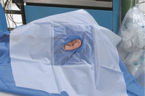 Ecolab Glasscock Ear Drape | Medline