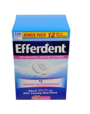 Efferdent Denture Cleanser Tablets | Medline