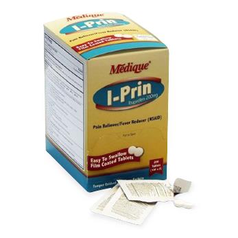 Medique I-Prin Ibuprofen 200 mg Tablets | Medline