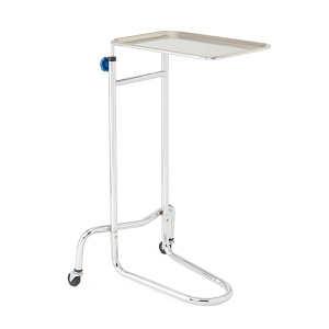 Chrome Mayo Stand with California-Style Base | Medline Industries, Inc.