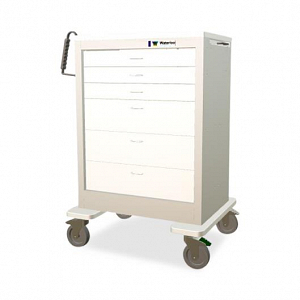 White Steel Medical Carts with 6 Drawers | Medline Industries, Inc.