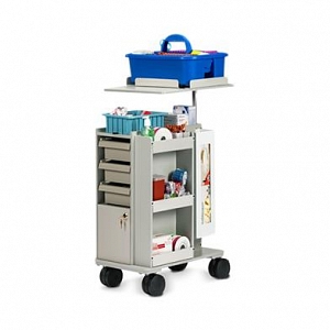 Slimline Store and Go Phlebotomy Cart | Medline Industries, Inc.