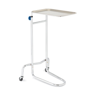 Chrome Mayo Stand with California-Style Base | Medline Industries, Inc.