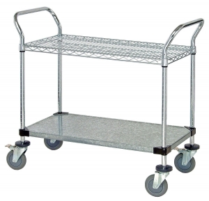 Chrome Wire Utility Carts | Medline Industries, Inc.