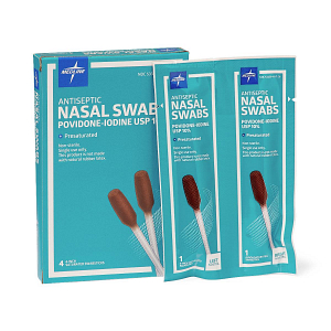 Medline Antiseptic Povidone Iodine Nasal Swabs | Medline Industries, Inc.