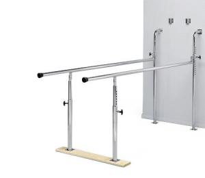 Wall-Mounted Foldable Parallel Bars | Medline Industries, Inc.