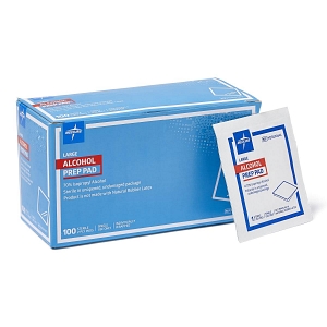 Sterile Alcohol Prep Pads with Isopropyl Alcohol | Medline Industries, Inc.