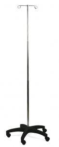 Aluminum Foldable 5-Leg IV Pole | Medline Industries, Inc.