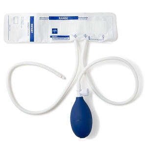 Medline Soft Cloth 2-Tube Cuffs with Bulb and Valve | Medline