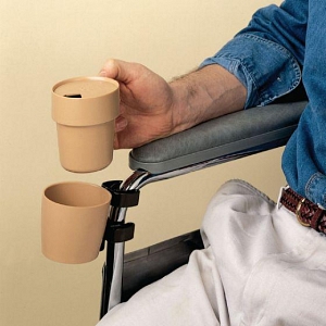 Medline Wheelchair Cup Holders | Medline Industries, Inc.