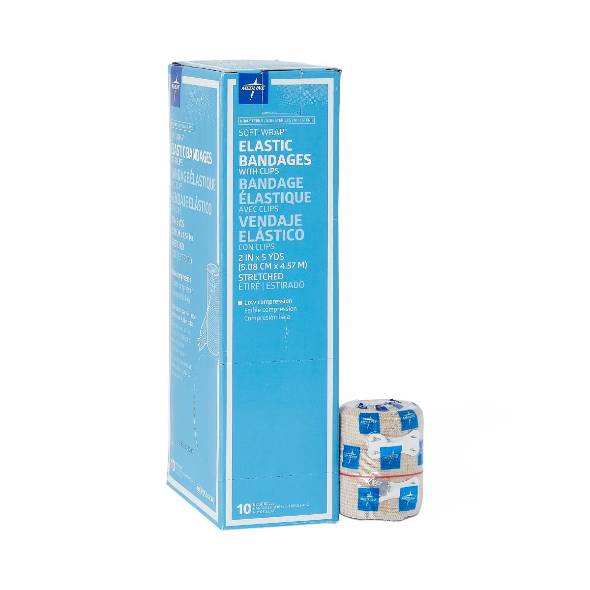 Medline Soft-Wrap Nonsterile Elastic Bandages | Medline