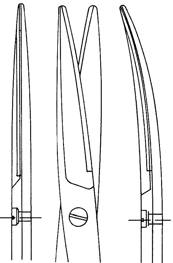 König Mayo Tungsten Carbide Dissecting Scissor | Medline