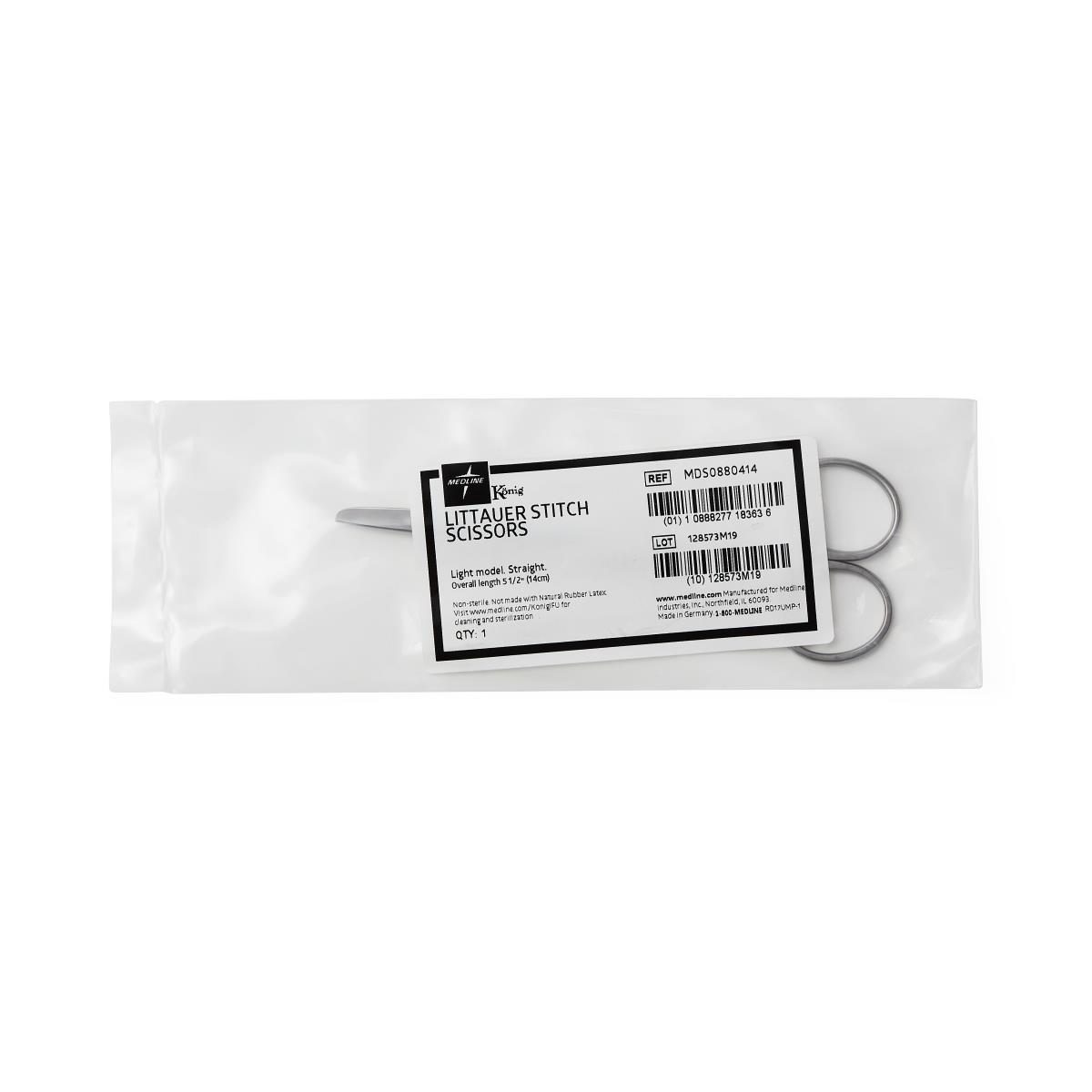 König Littauer Stitch Suture Scissors | Medline