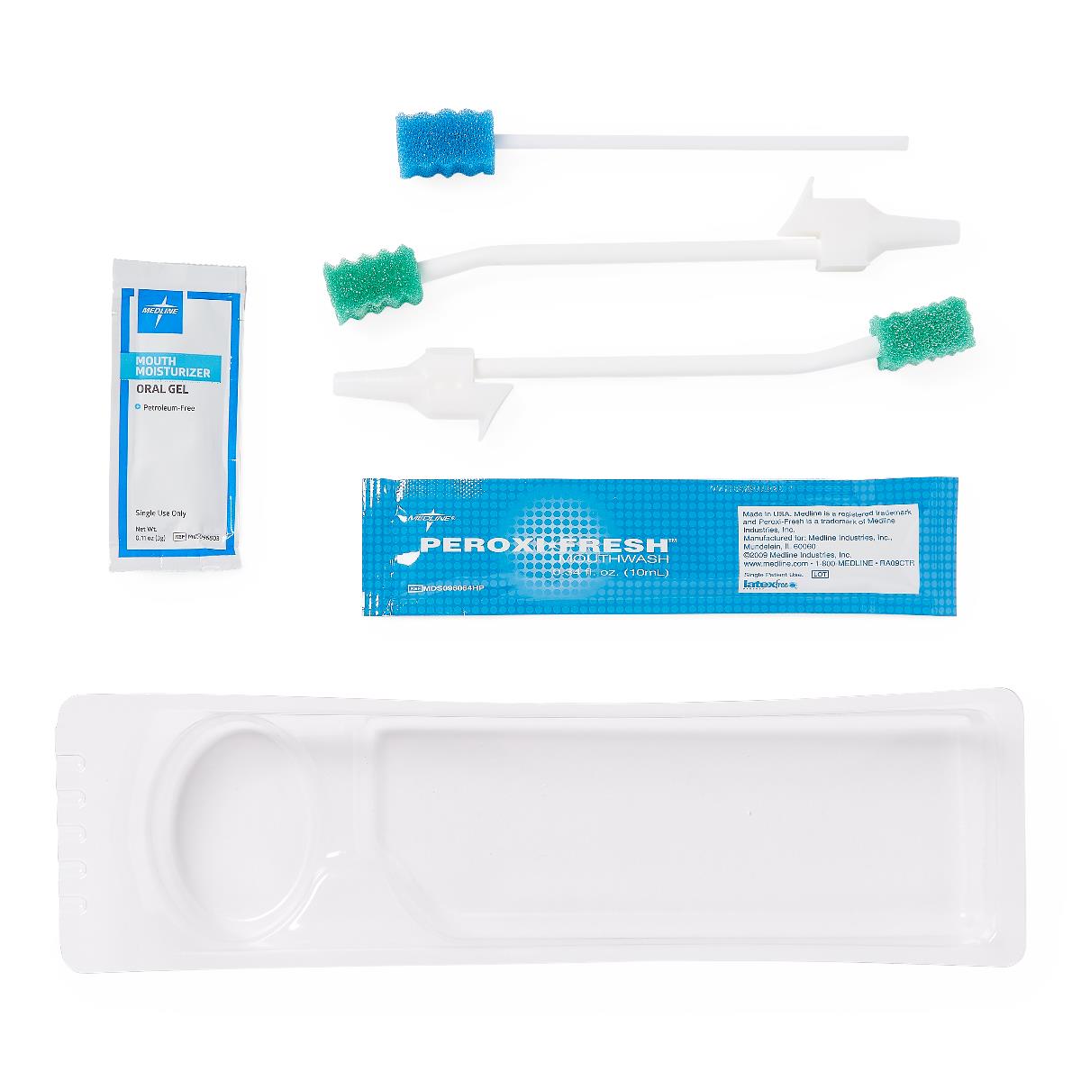 Medline Standard Suction Swab Kits with Hydrogen Peroxide | Medline