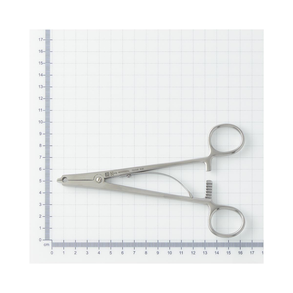 König Raney Scalp Clip Applying Forceps | Medline