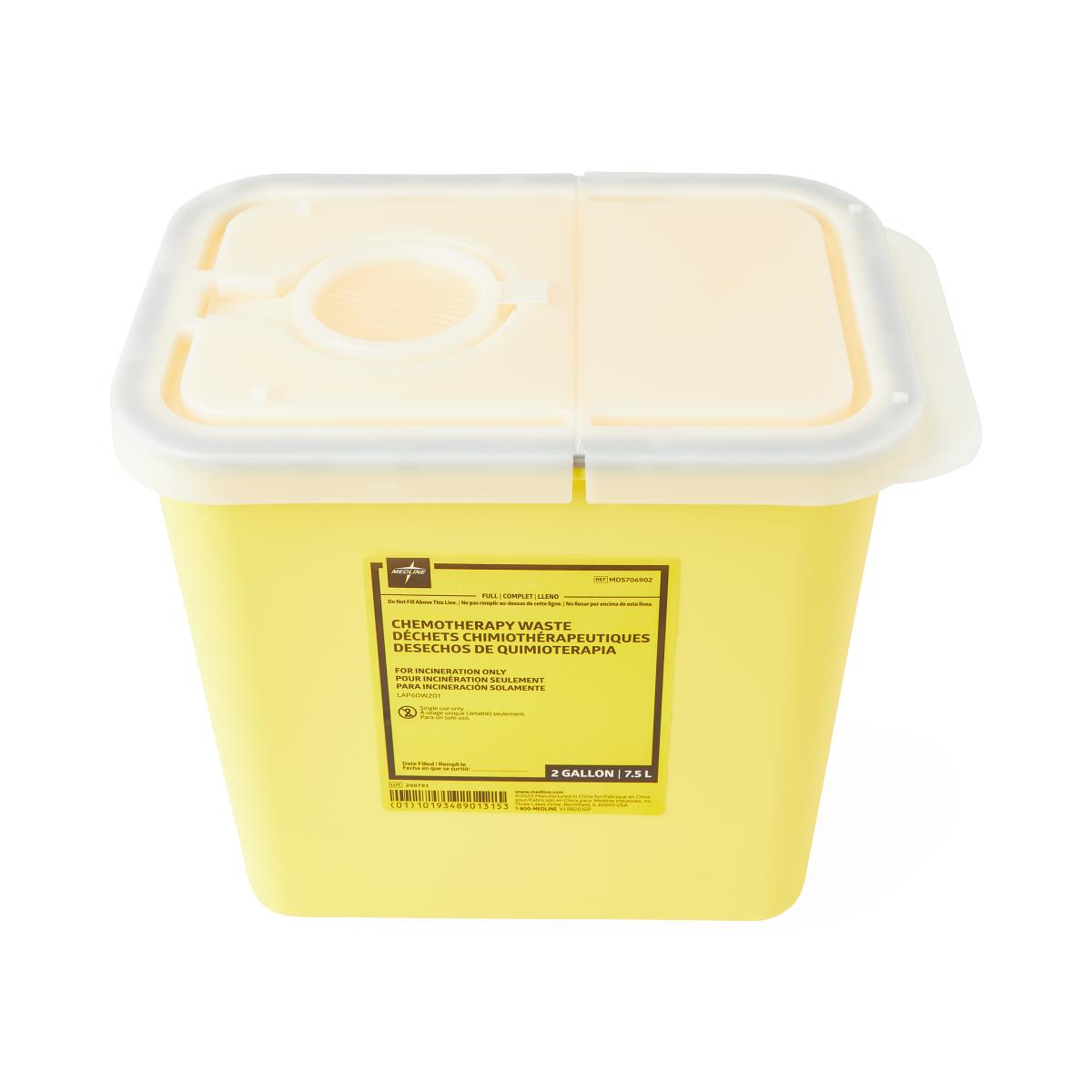 Medline Chemotherapy Waste Containers | Medline