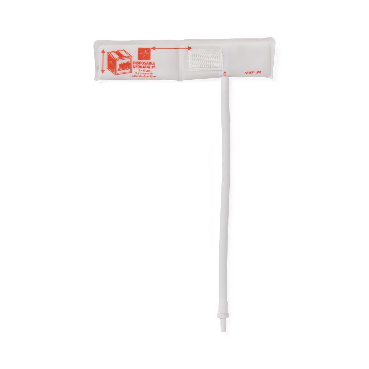 Medline Vinyl 1-Tube Neonatal BP Cuffs with Male Luer Connector | Medline