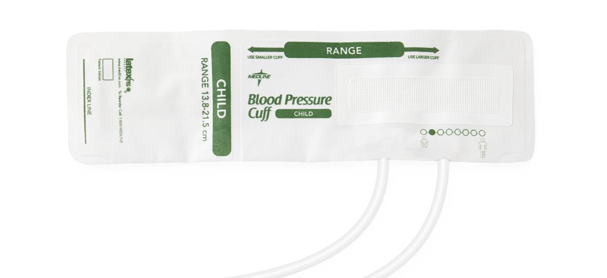 Medline Double-Tube Blood Pressure Cuffs with Bayonet Connector | Medline