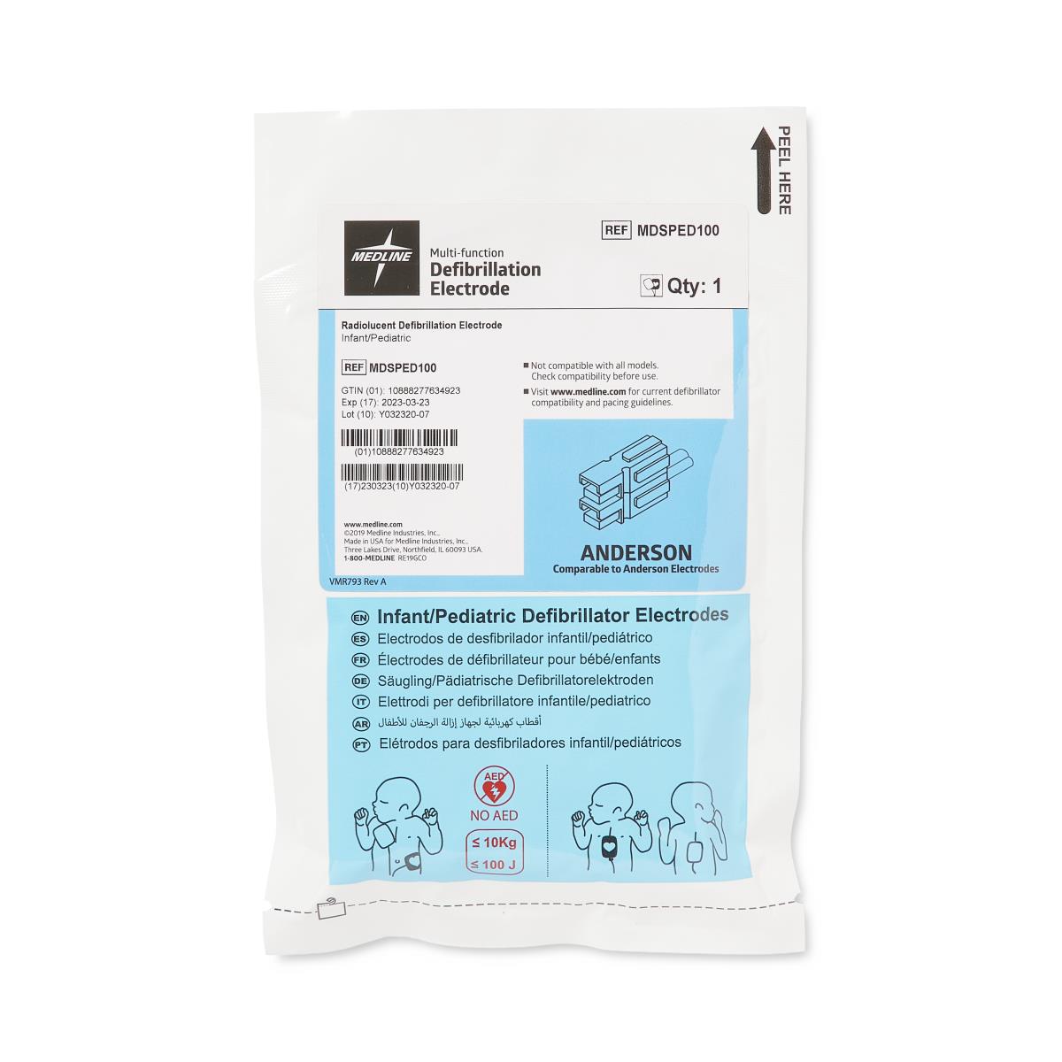 ProPad ECG Defibrillator Electrodes | Medline Industries, Inc.