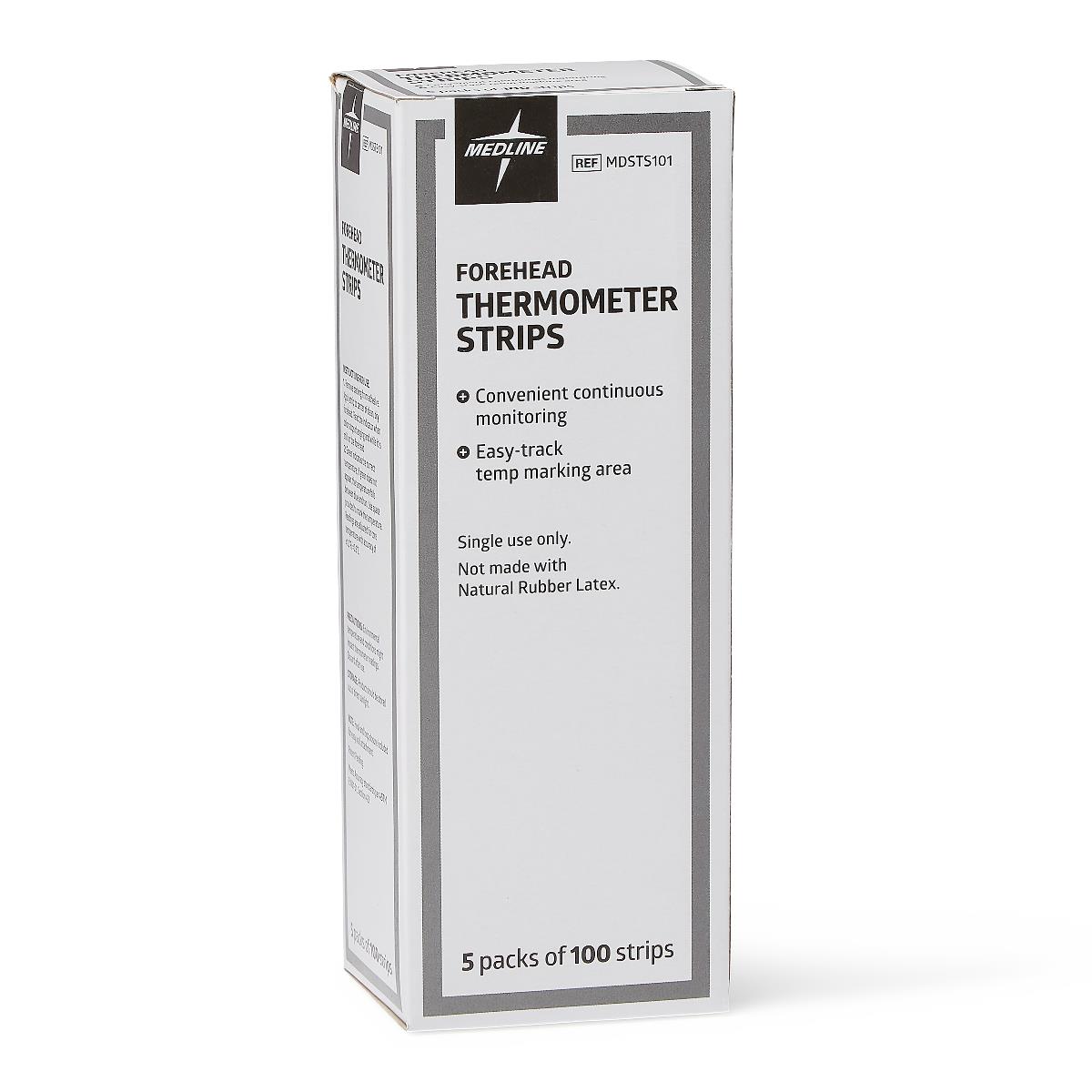 Medline Disposable Forehead Thermometer Strip | Medline