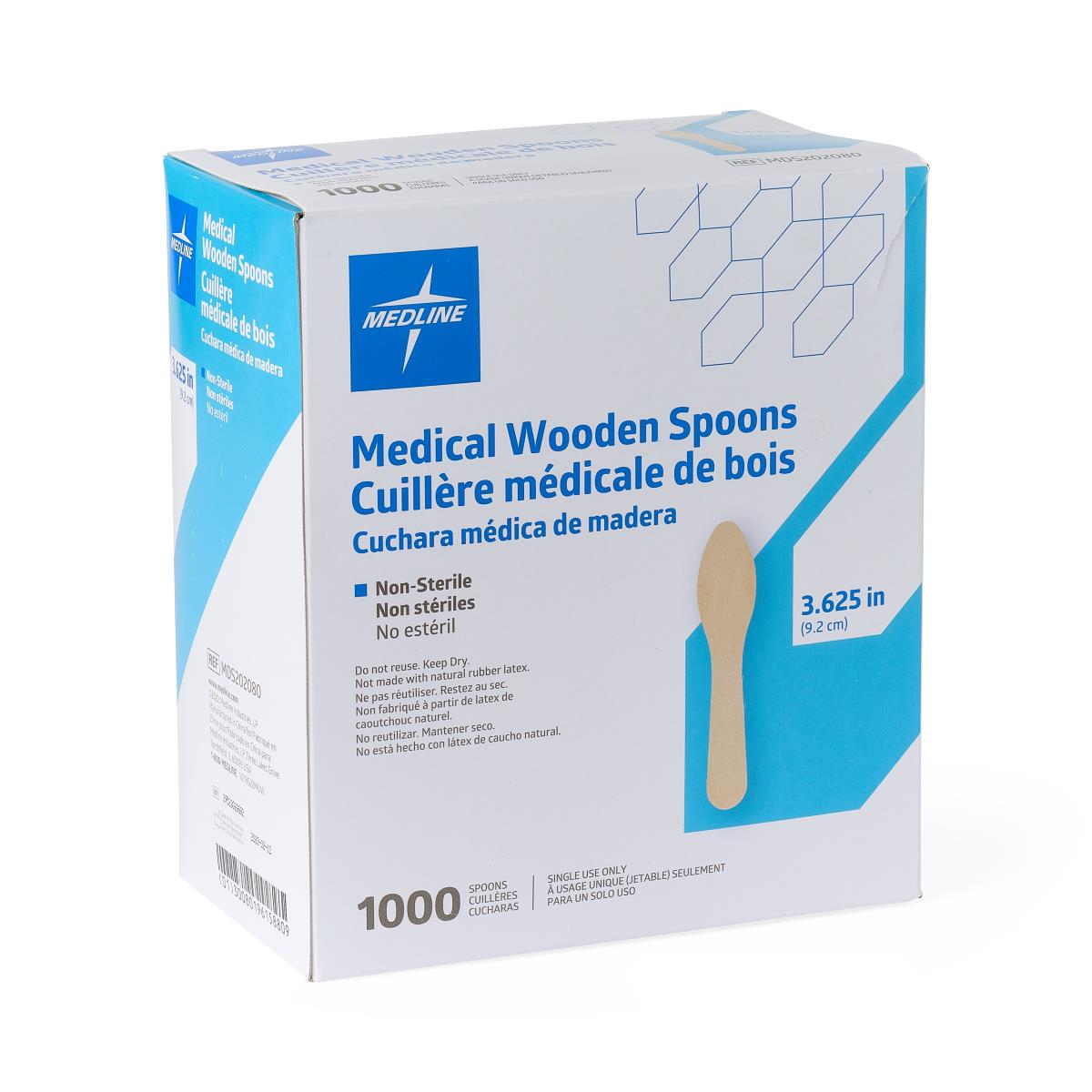 Medline Wooden Medical Spoon | Medline