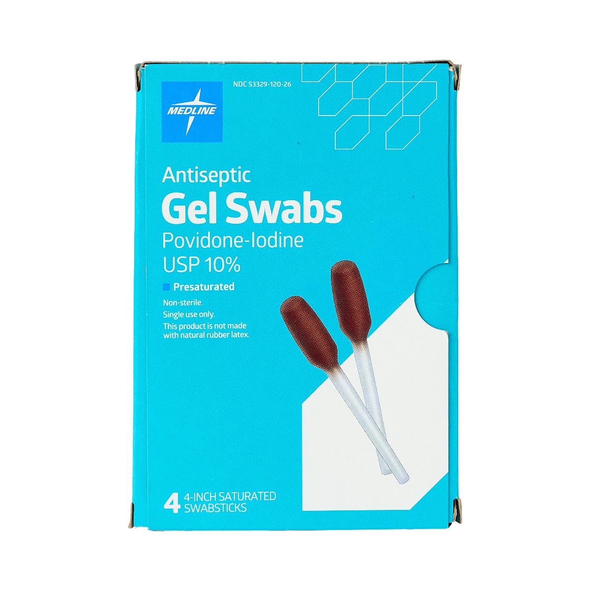 Medline Antiseptic Povidone-Iodine Swabs | Medline